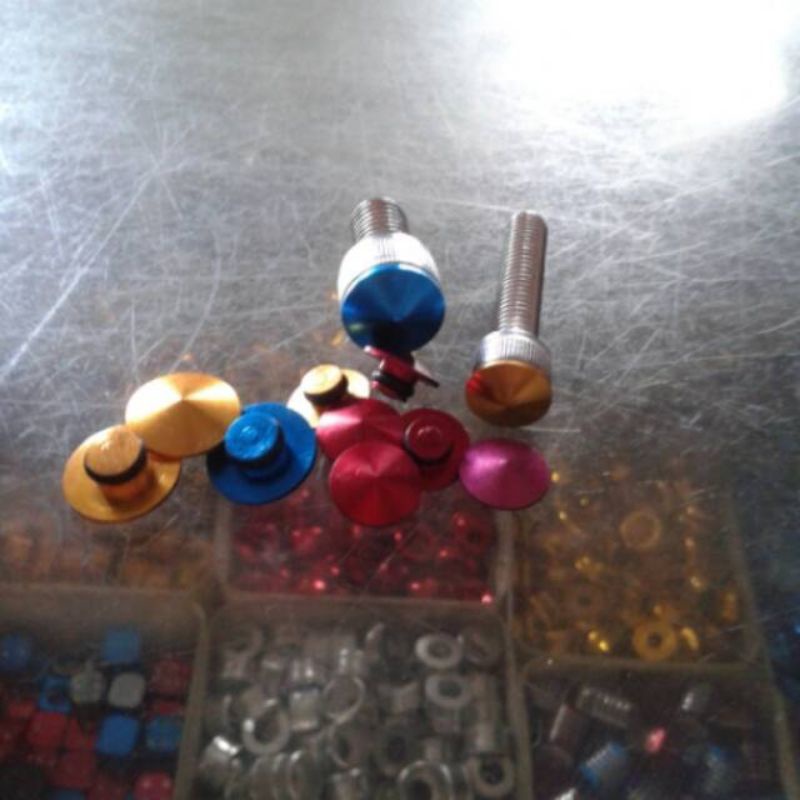 Jual Kancing tutup baut cnc L5( drat 10) | Shopee Indonesia