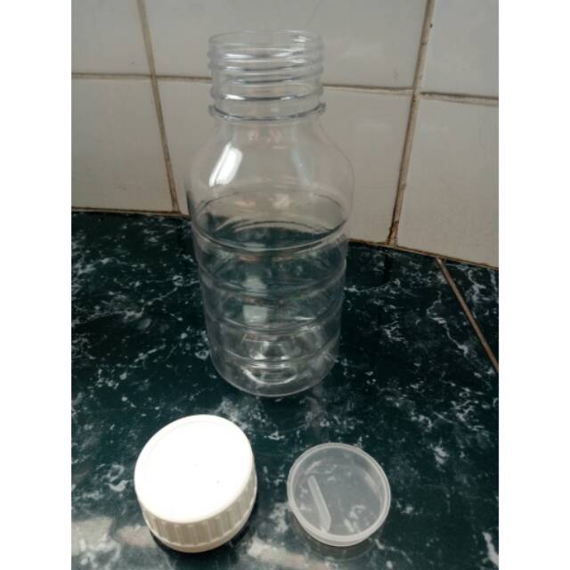 Jual Botol minum 500 ml plastik tebal tutup 2 lapis | Shopee Indonesia