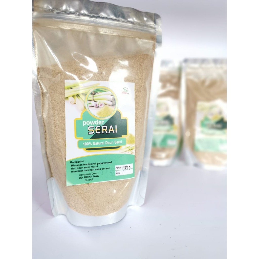 Jual Waterpedia Bubuk Minuman Herbal Serbuk Powder Serai Hiday Jaya 150 ...