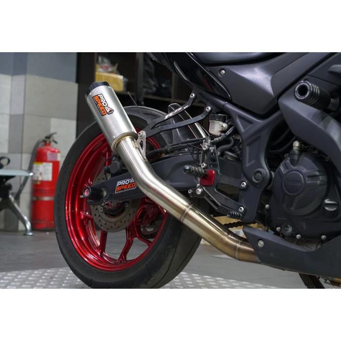 Jual Knalpot Prospeed Python Series Yamaha R25 / MT25 Fullsystem XTR ...
