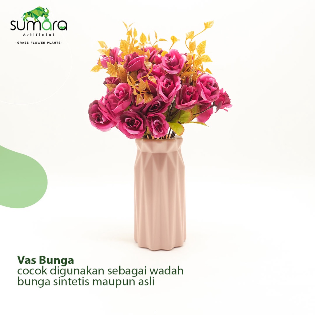 Jual Pot Bunga / Vas Bunga Motif Rhombus | Shopee Indonesia