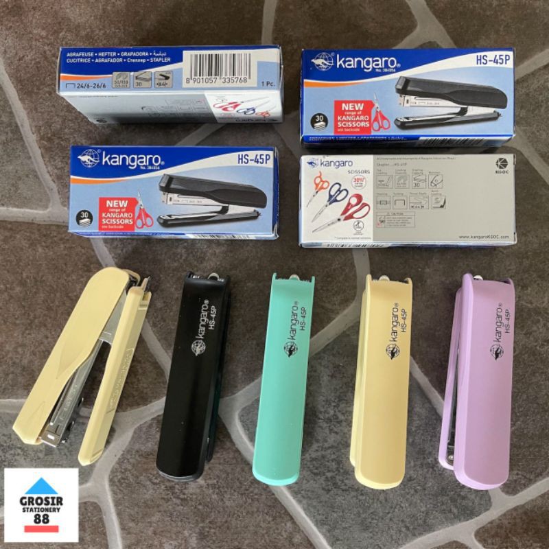 Jual Stapler Staples Hekter Jepretan Kangaro HS 45 P | Shopee Indonesia
