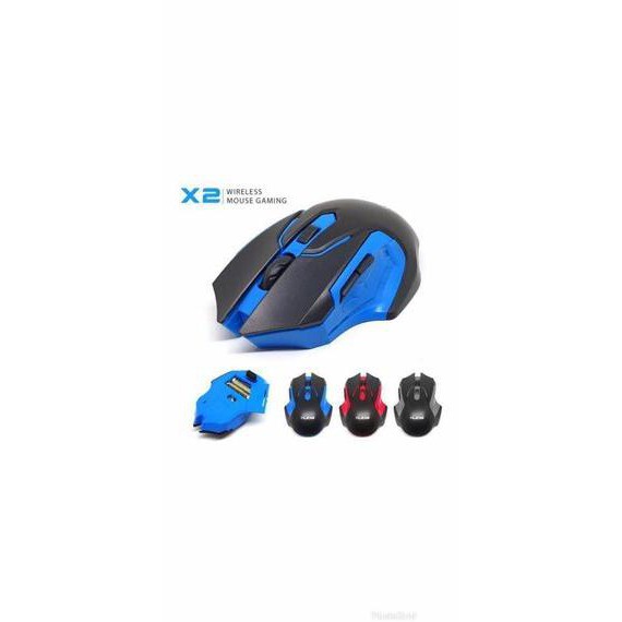 Jual Mouse Wireless Gaming Game Nuos X2 Komputer Laptop Kris182Shop ...