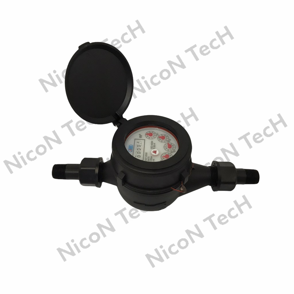 Jual Meteran Air Body PVC SNI / Water Meter / Water Flow Meter | Shopee ...