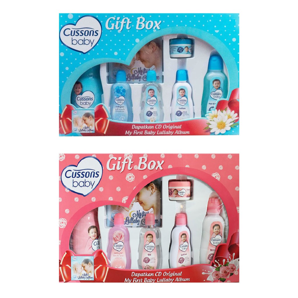 Jual PAKET CUSSON BABY GIFT BOX - Cussons Baby Gift Box (Tersedia 2 ...