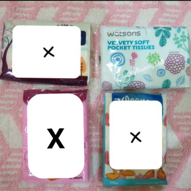 Jual facial tissue mini tissue kecil kleenex tissue premier baby looney ...