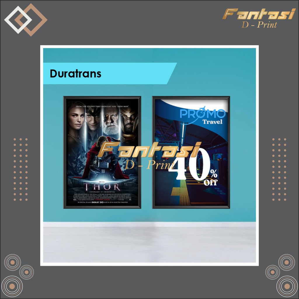 Jual Duratrans Backlite Banner | Shopee Indonesia