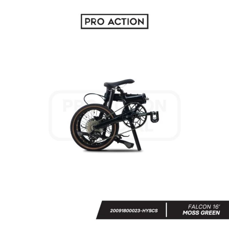 Jual Sepeda Lipat 16 inch PRO ACTION FALCON 1 X 10 speed | Shopee Indonesia