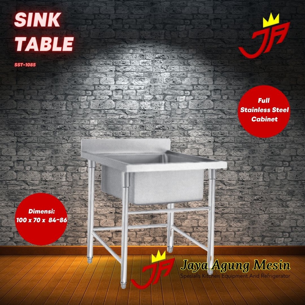 Jual GETRA S/S Sink Table SST-1085 / Meja Wastafel / SST1085 | Shopee ...