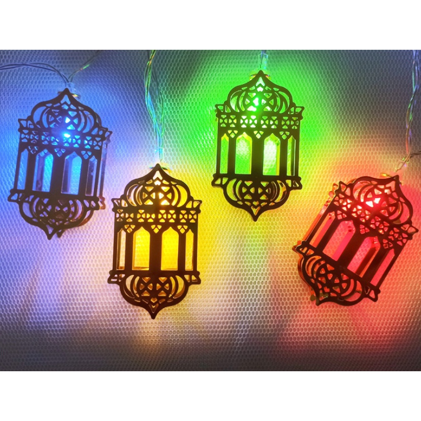 Jual 3M Lampu Hias Lebaran Dekorasi Idul Fitri EID Mubarak Ramadan LED ...