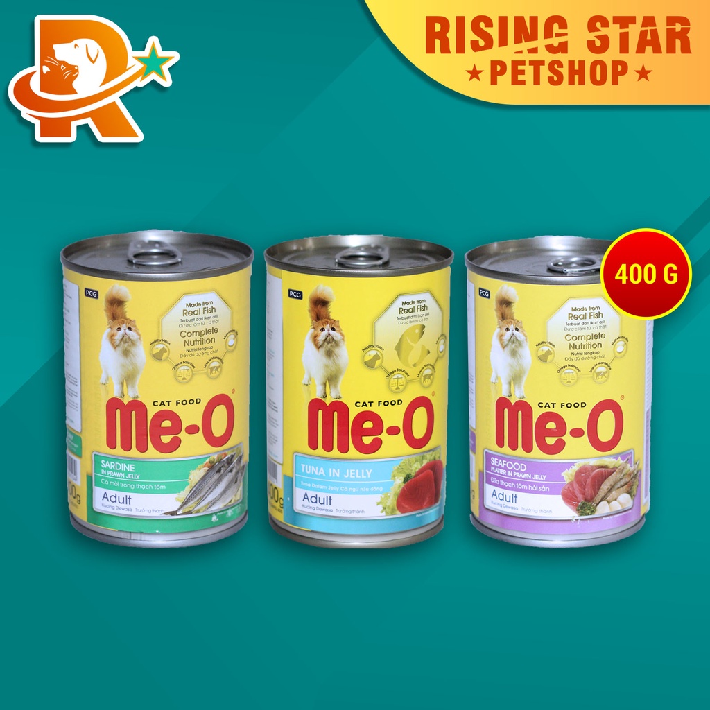 Jual Makanan Kucing Meo Kaleng All Variant 400gr Cat Food 400 gr Wet ...