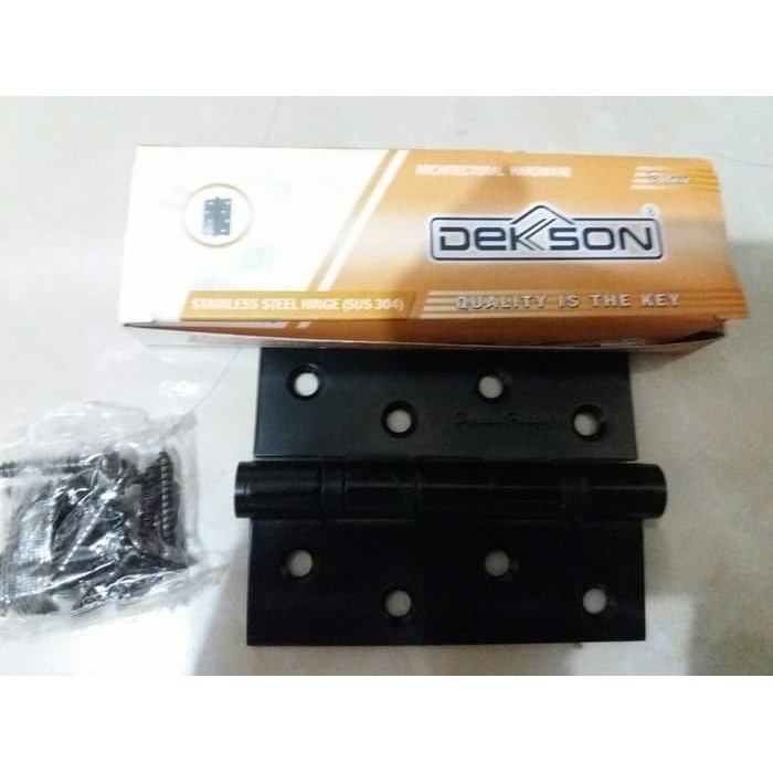 Jual hinge dekkson ess dl 4x3x3mm 2bb bk engsel deluxe dekson 4 inch ...