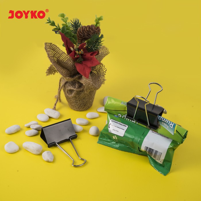 Jual Binder Clip Jumbo Joyko 260 / 280 Penjepit Klip Jepitan Makanan ...