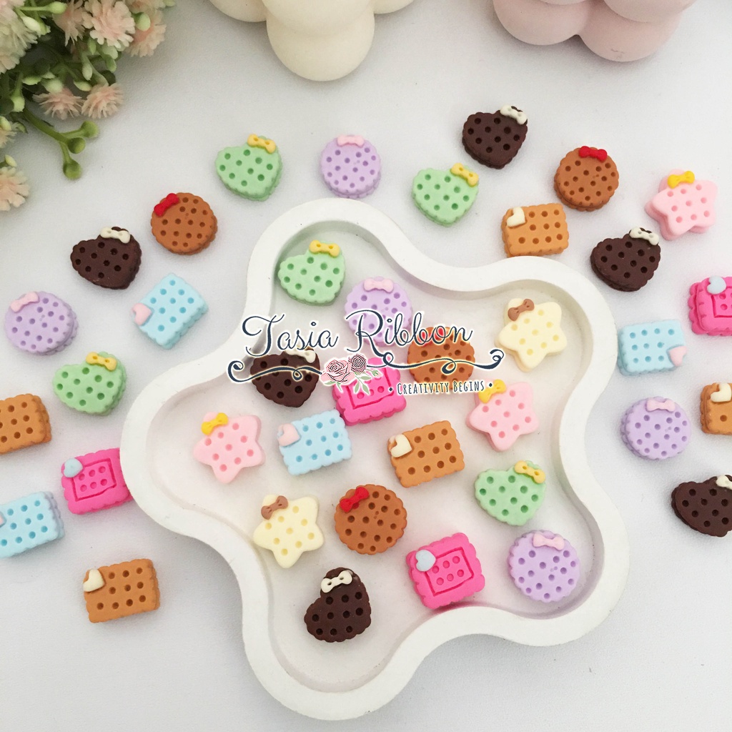 Jual Resin Clay Biscuits Kiyowo (10pc) | Shopee Indonesia