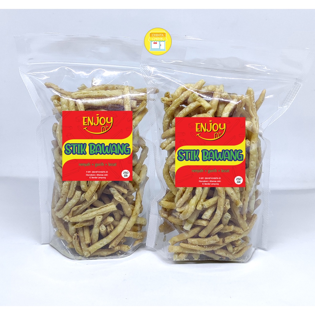 Jual Stik Bawang ENJOY Keripik Renyah & Gurih Kemasan 250g | Shopee ...