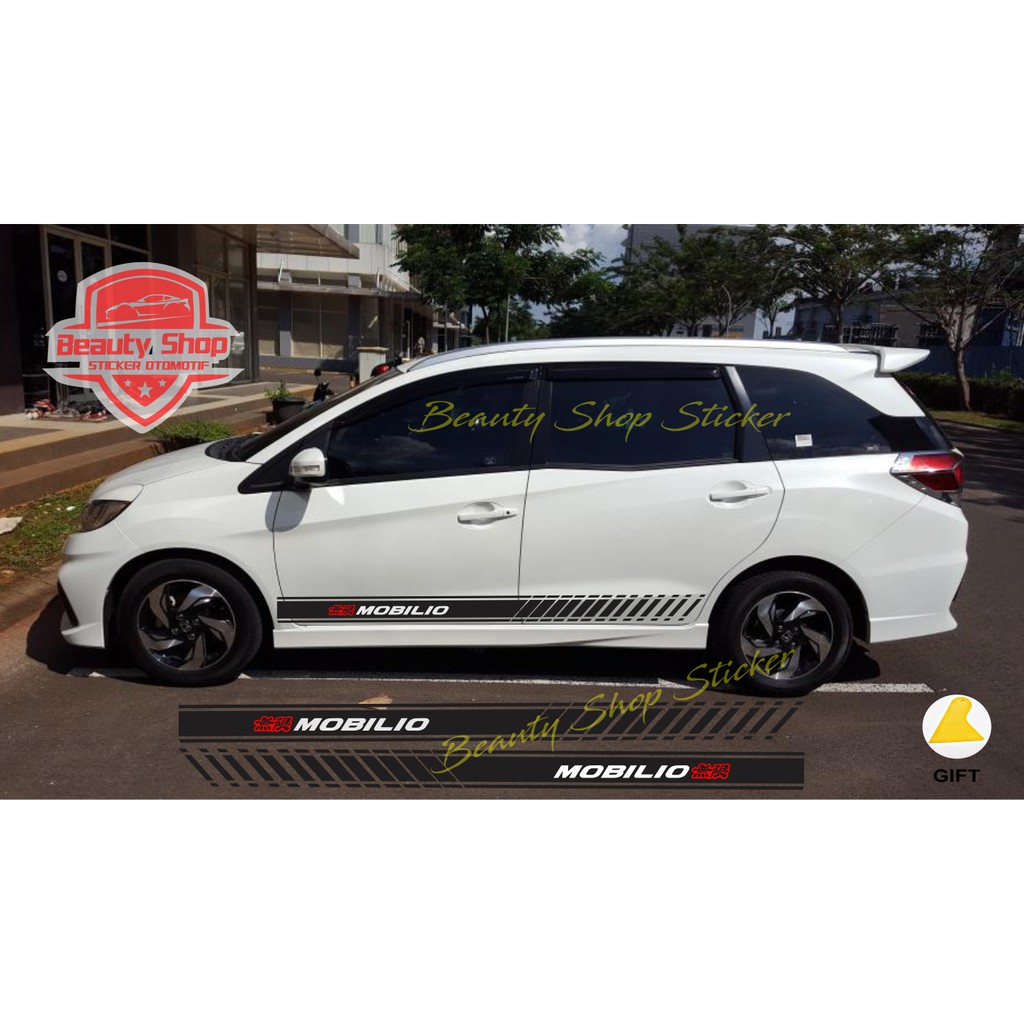 Jual STICKER STIKER MOBILIO STIKER MOBIL HONDA MOBILIO MUGEN LOGO KANJI ...