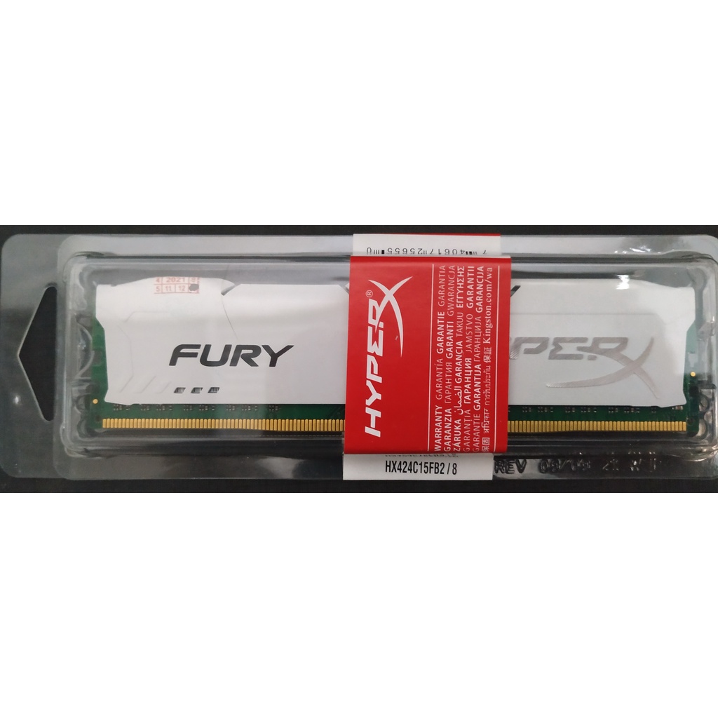 Jual RAM DIMM Kingston HyperX Fury DDR4 DDR3 8GB 12800 10600 PC Desktop Hynix Samsung VGen Team ...