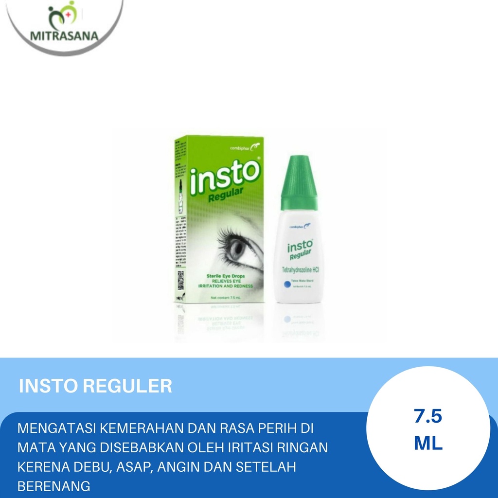 Jual INSTO Regular / Obat Tetes Mata / 7.5 Ml | Shopee Indonesia