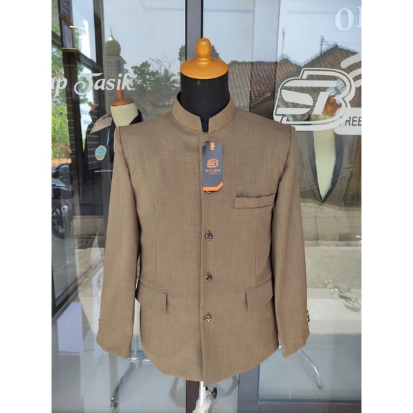 Jual Jasko polos coklat milo by bescap baju pria atasan wool s m l xl ...