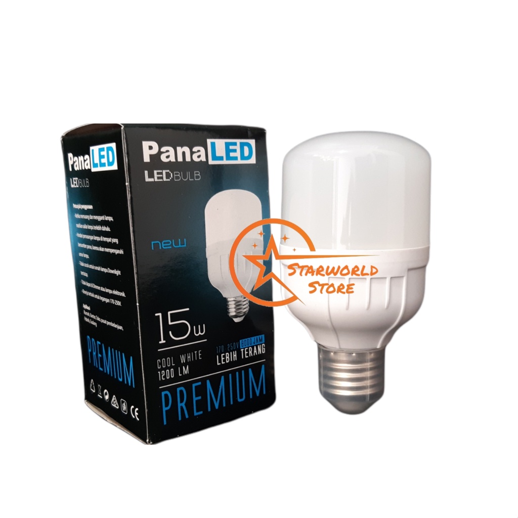 Jual PANALED Lampu Bohlam LED Capsule 15 Watt | Shopee Indonesia
