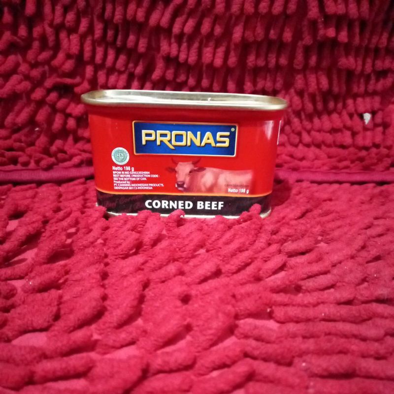 Jual PRONAS CORNED BEEF ORIGINAL 198GR | Shopee Indonesia