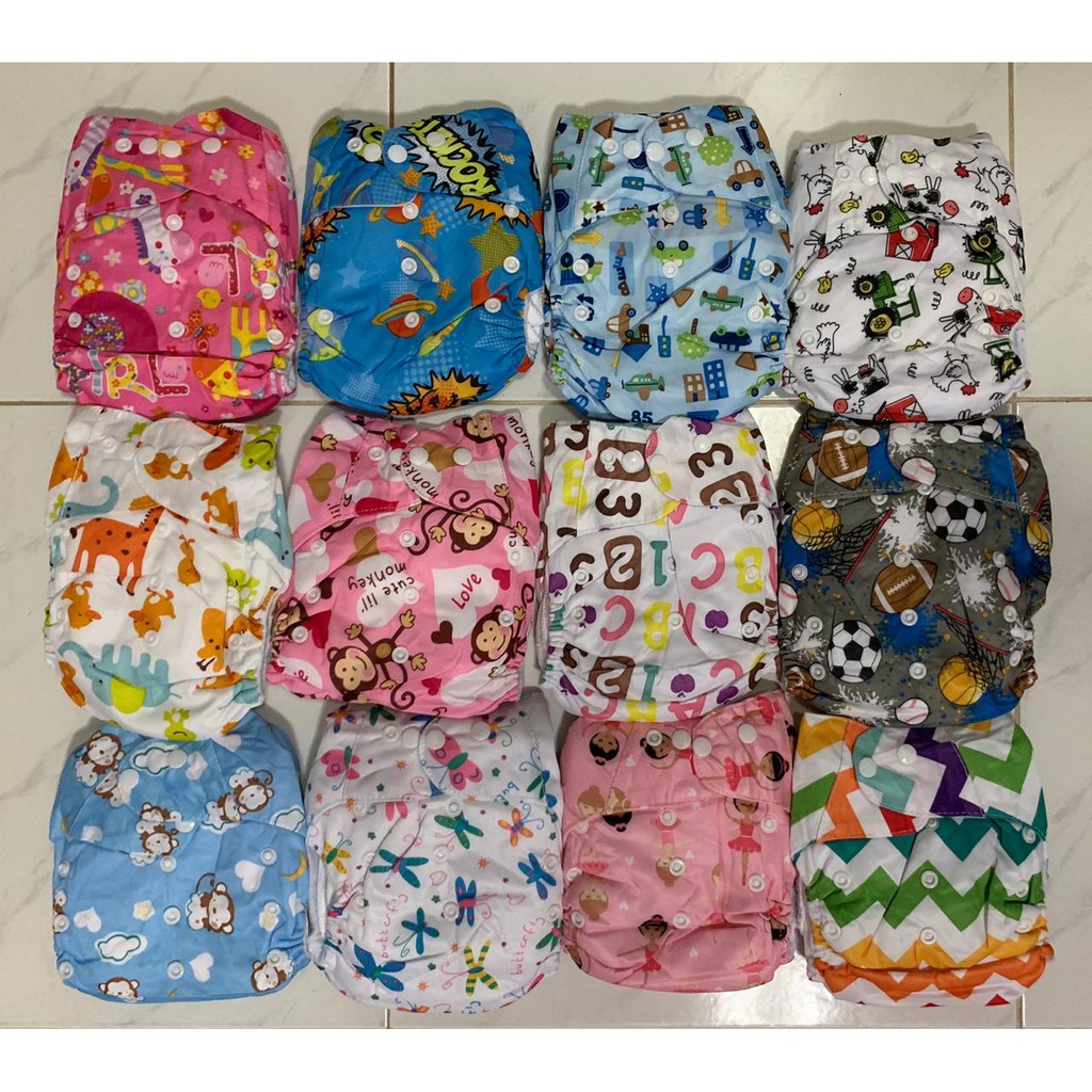 Jual Cloth Diapers Bayi / Clodi Bayi Bizy Bee / Celana Diapers Bayi ...