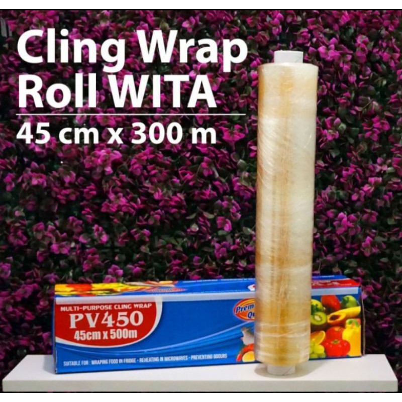 Jual Plastik Wrap 45 cm x 500 meter - Cling Wrap - WITA FS | Shopee Indonesia