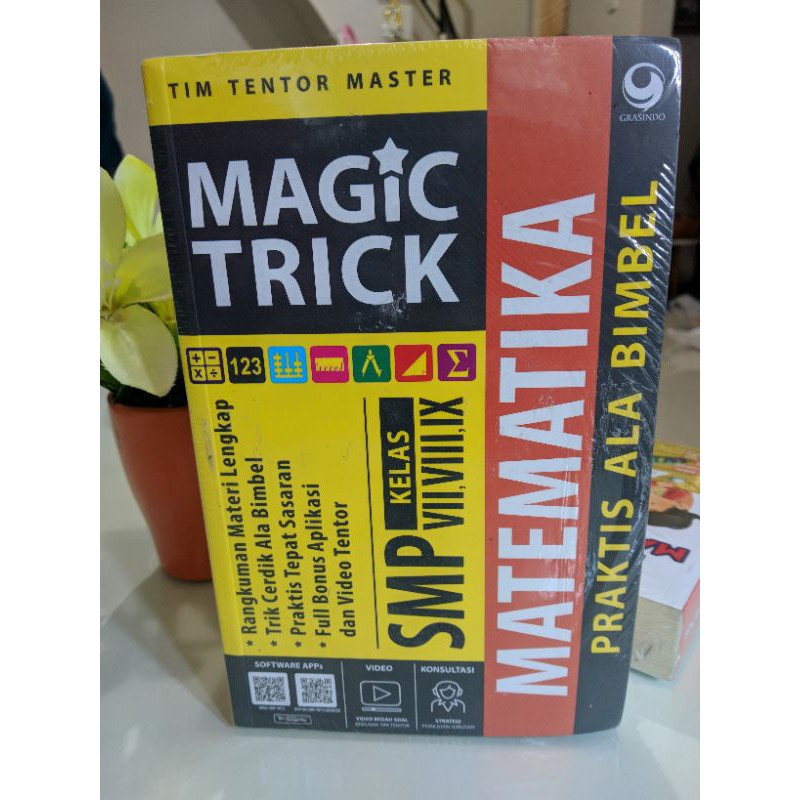 Jual Buku Magic Trick Matematika Praktis ala Bimbel untuk SMP Kelas VII ...