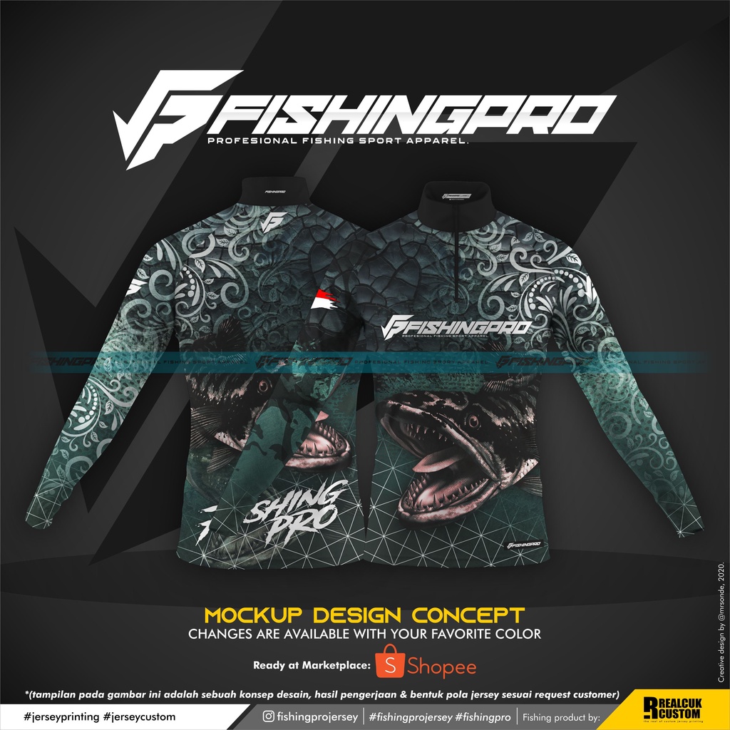 Jual Jersey Mancing Fishingpro | READY-199A | Shopee Indonesia