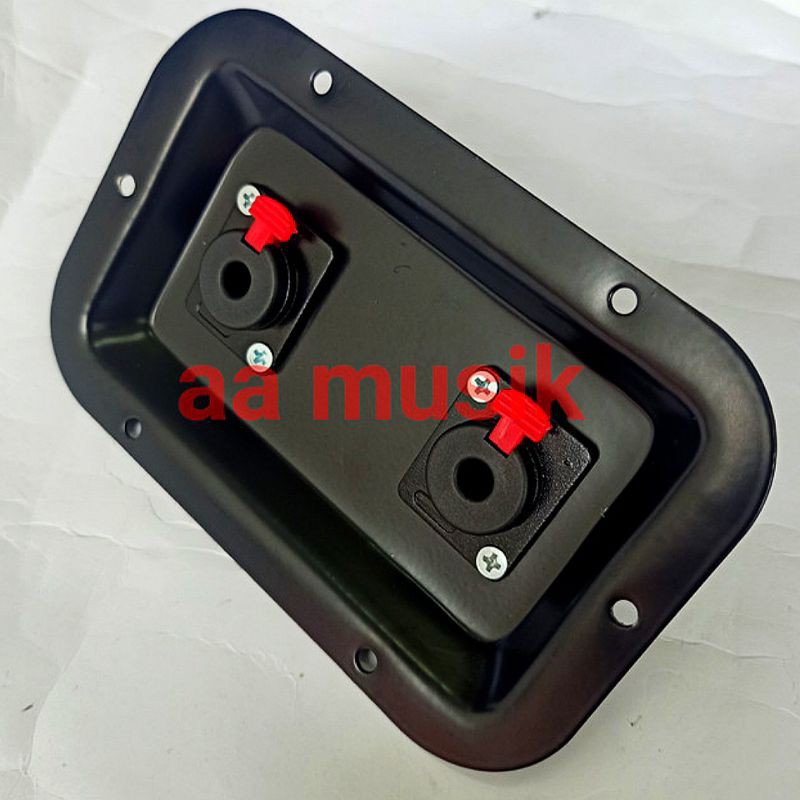Jual Terminal speaker kotak input jack akai mono 6.5mm female | Shopee ...