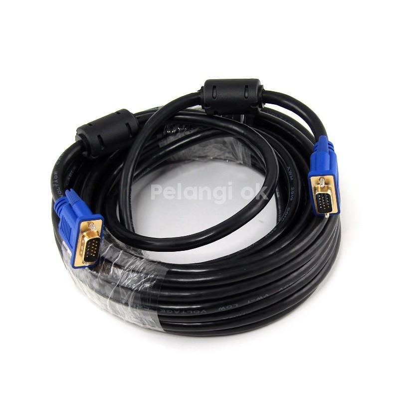 Jual Kabel VGA 10 Meter R-ONE Gold Plated HQ (3+6) Super_High_Quality | Shopee Indonesia