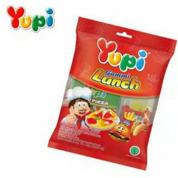 Jual Yupi Gummi Gummy Lunch permen set lunch size besar 95gr ...