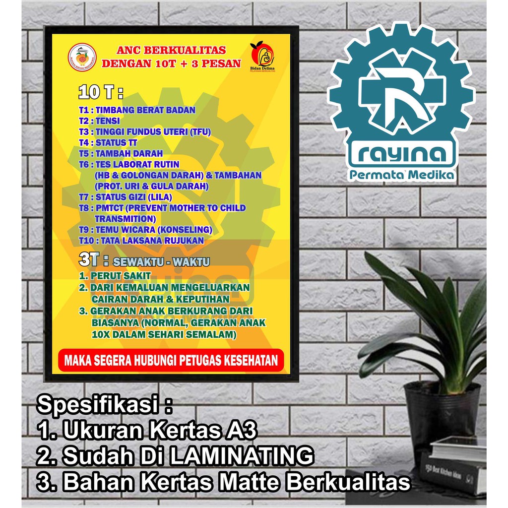 Jual Poster ANC Berkualitas Dengan 10T + 3 Pesan | Shopee Indonesia