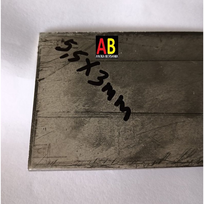 Jual Plat Strip Stainless Steel Dof 2B Lebar 5.5cm Tebal 3mm 122cm ...