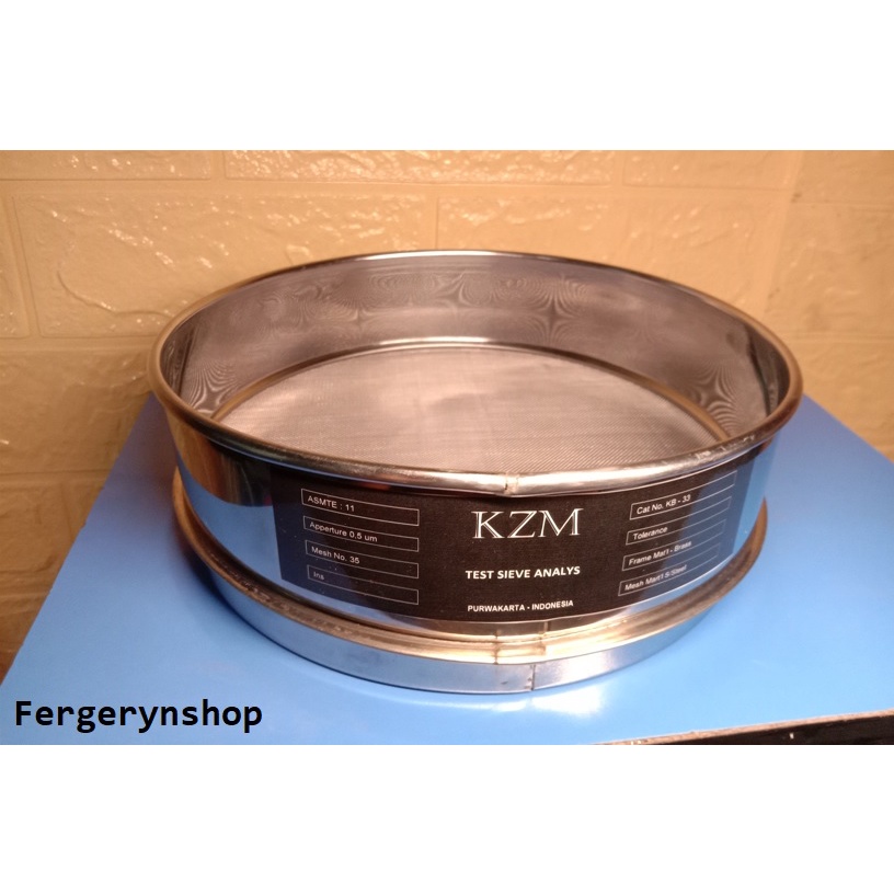 Jual Sieve Test Mesh 35 (500 um )Sieve ayakan stainless mesh 35 (0.5 mm ...