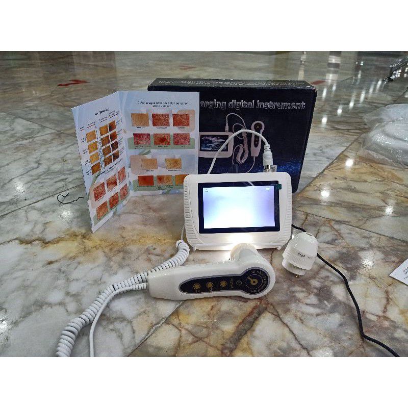 Jual Digital Skin Analyzer LCD Hair & Face Skin Alat Tes Kulit | Shopee ...