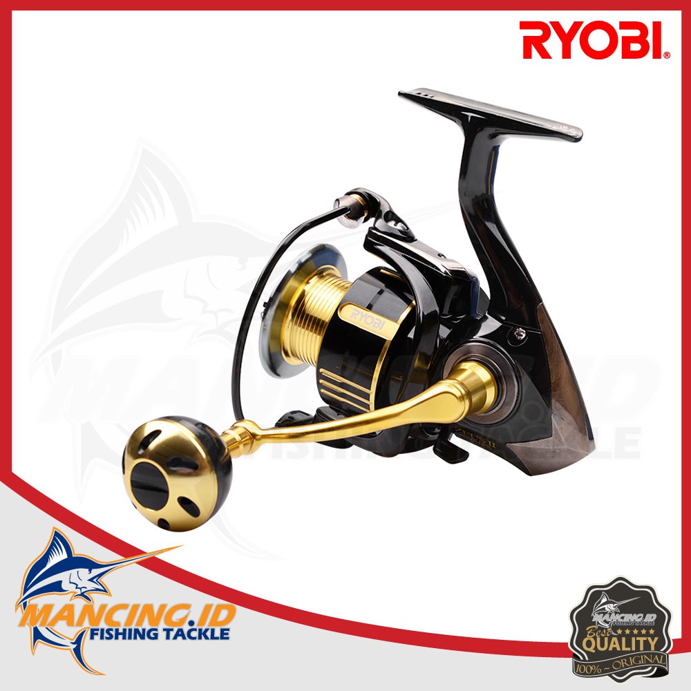 Jual Ryobi Zeus II HPX Power Handle Metal Spool Alat Pancing Fishing ...