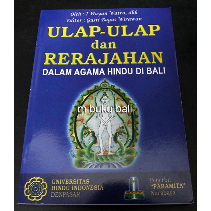 Jual Silahkan Order] Ulap-ulap dan Rerajahan Dalam Agama Hindu di Bali ...