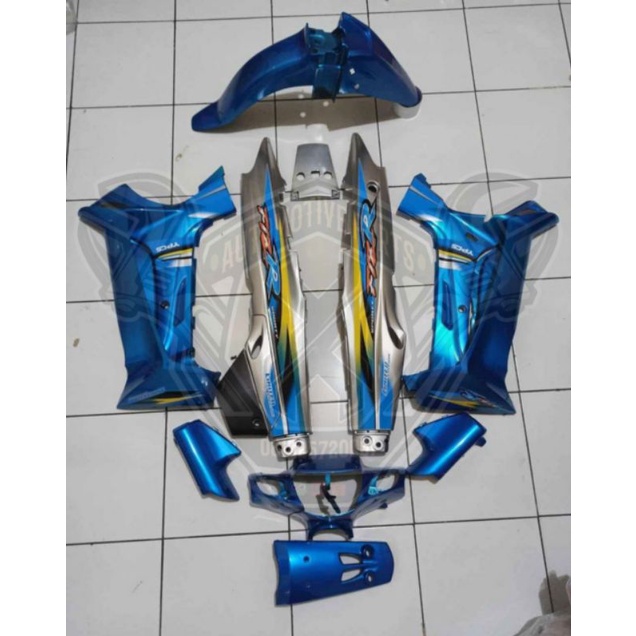 Jual COVER BODY SET HALUS YAMAHA FIZ R F1Z R FIZR F1ZR BIRU SILVER ...