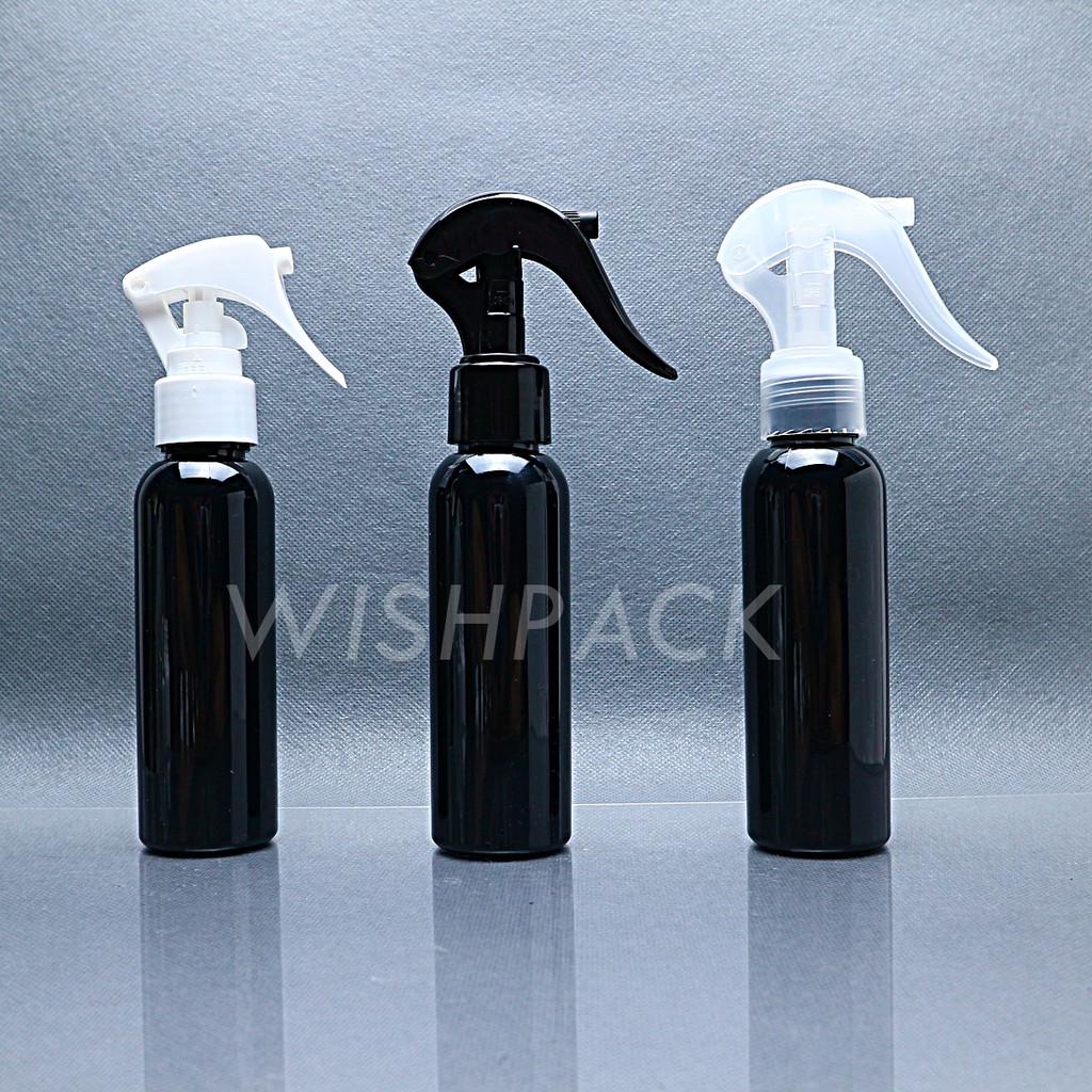 Jual BOTOL SPRAY TRIGGER 100 ML HITAM (10 PCS) | Shopee Indonesia