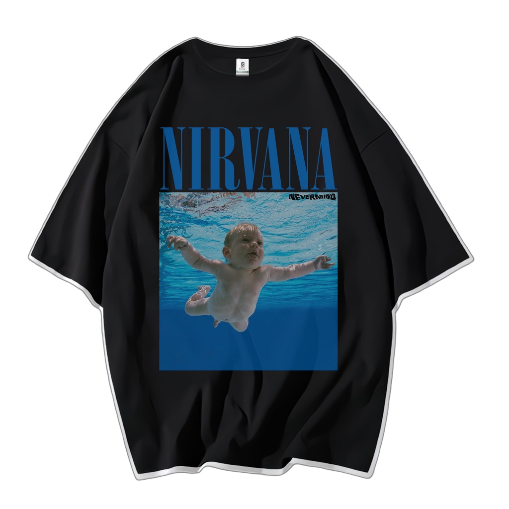 Jual NIRVANA NEVERMIND KAOS BAND OVERSIZE VINTAGE | Shopee Indonesia