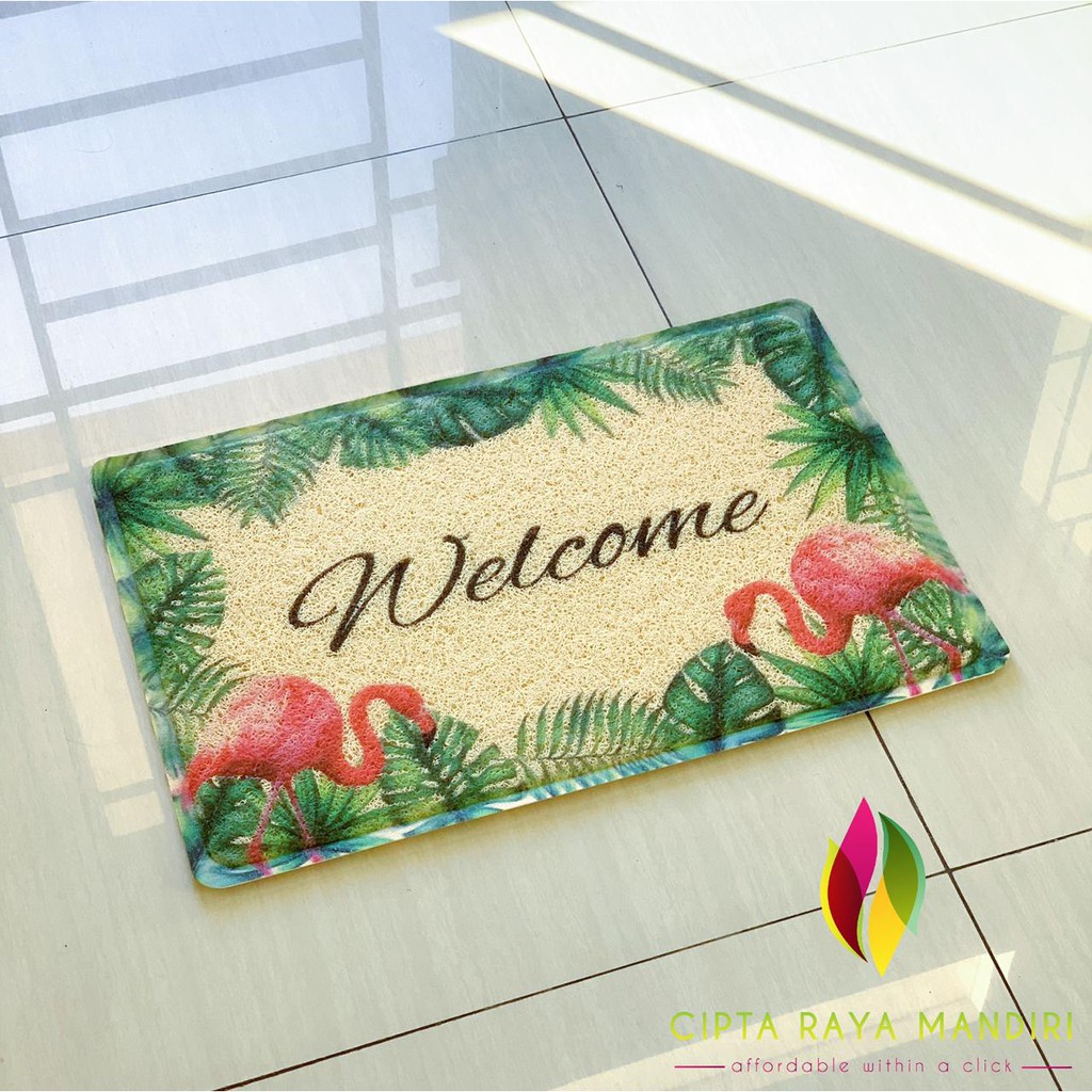 Jual Keset Cushion Mat Uk 40X60cm Keset Rumah Keset Kaki PVC Gambar ...