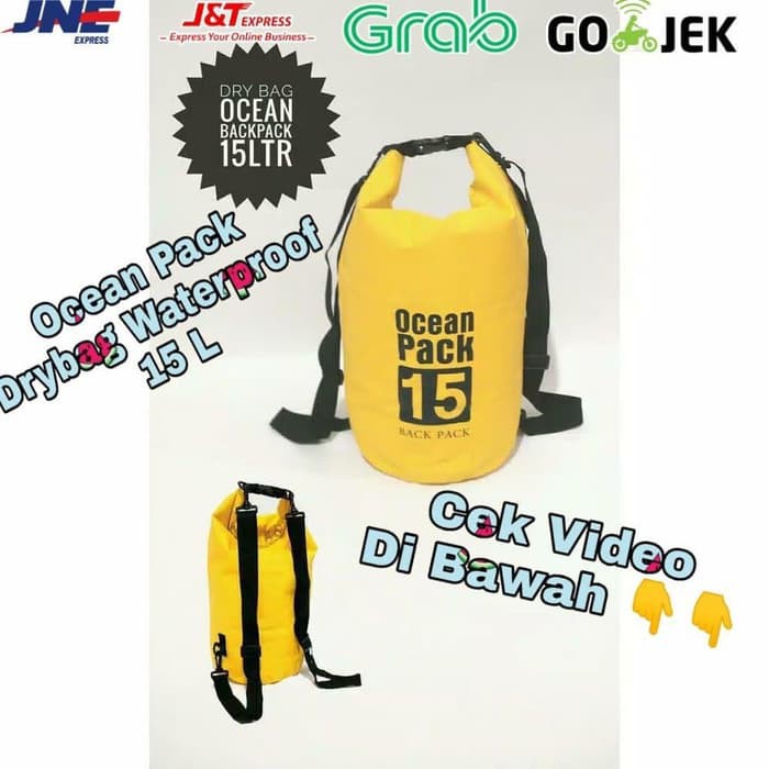 Jual Tas Water Proof Ocean Pack Drybag 15 Liter Big Size | Shopee Indonesia
