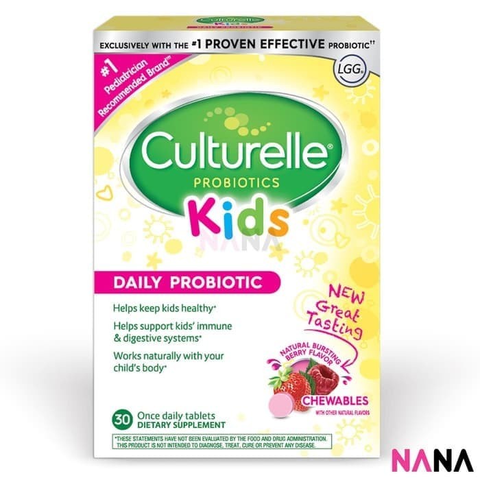 Jual Culturelle Probiotics Kids Daily Probiotic 30 Tab Strawberry ...