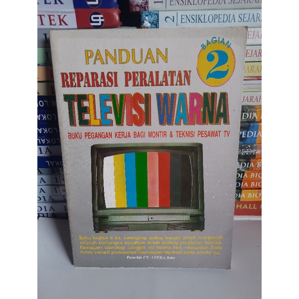 Jual buku panduan operasi peralatan televisi warna bagian 2 | Shopee ...