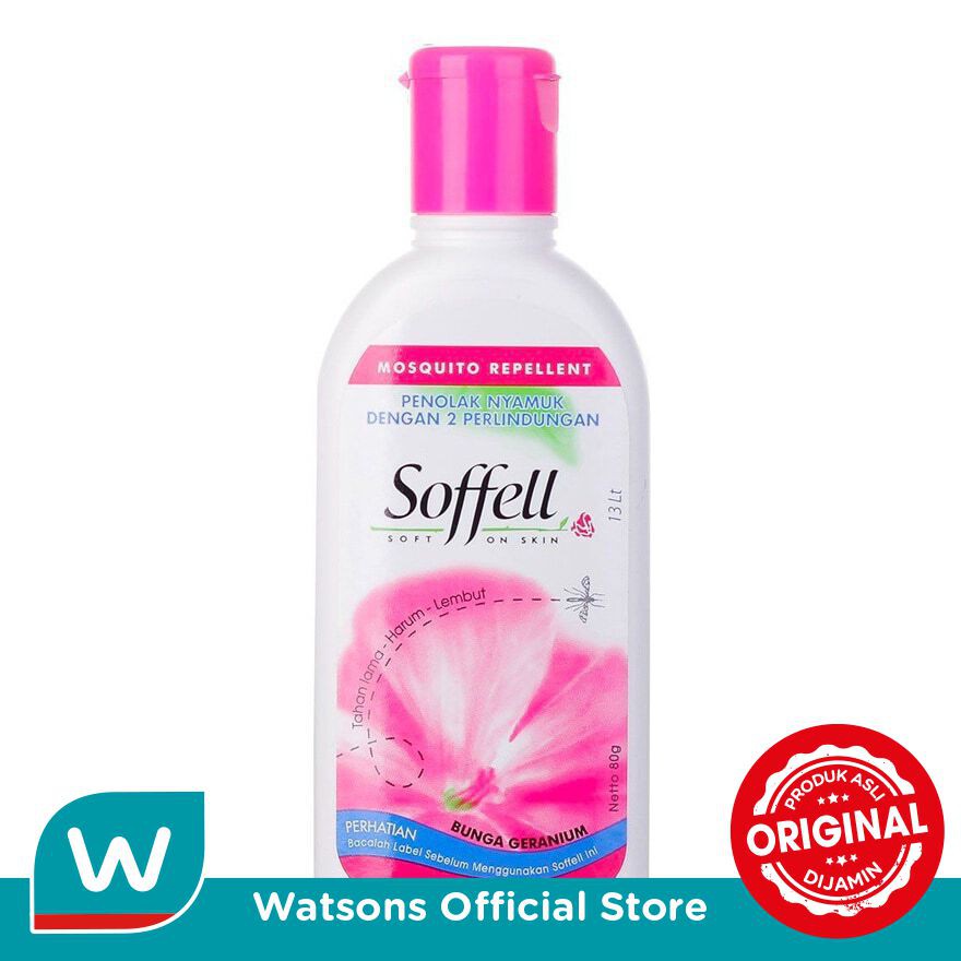 Jual Soffell Bunga Geranium Lotion 60g | Shopee Indonesia