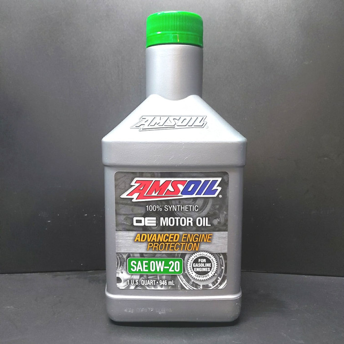 Jual AMSOIL SYNTHETIC MOTOR OIL OE SAE 0W-20 ASLI ORIGINAL USA | Shopee ...