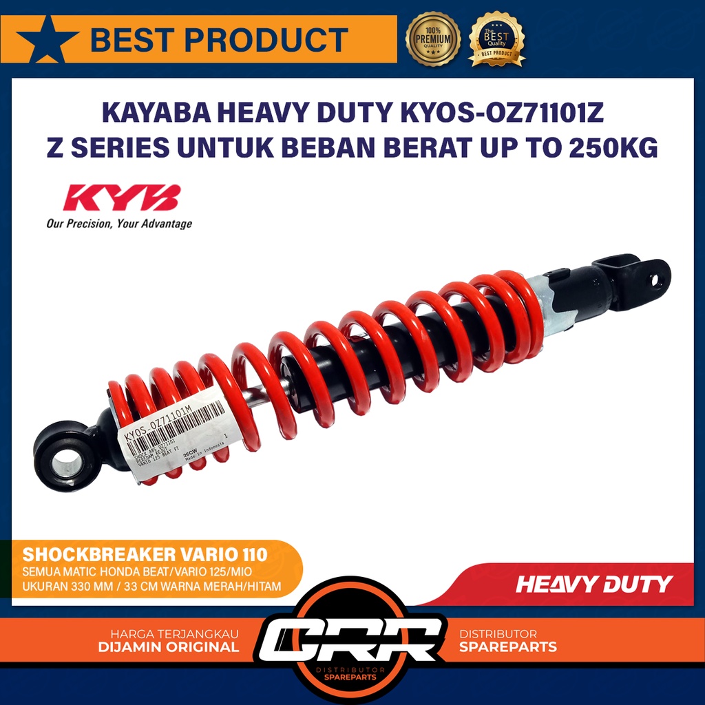 Jual Shockbreaker Sok Belakang Kayaba Matic Beat Fi Vario 125 Vario 150 Mio J Mio M3 Tipe OZ ...