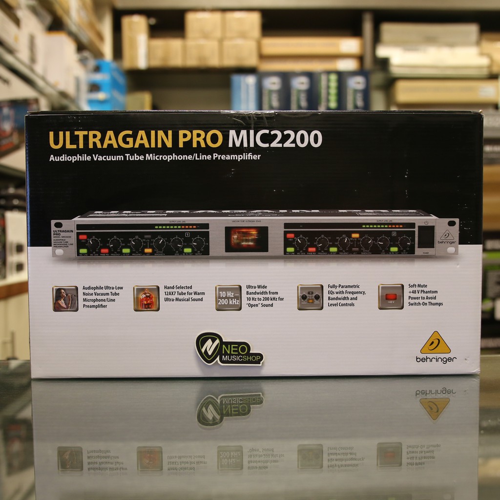 Jual BEHRINGER MIC2200 Audiophile Vacuum Tube Microphone/Line ...