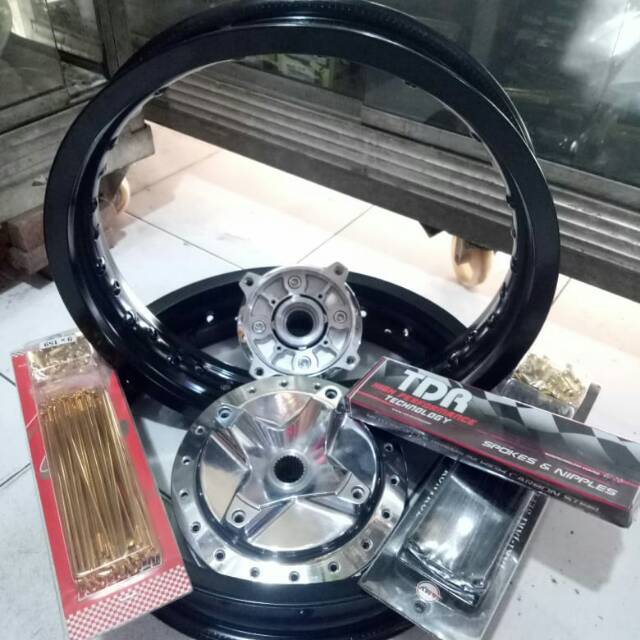 Jual Velg jari jari ring 14 tapak lebar PCX 150 | Shopee Indonesia